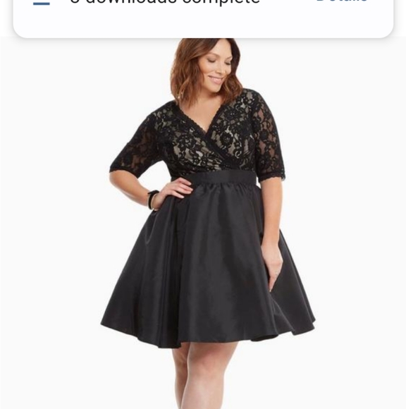 torrid | Dresses | Torrid Lace Taffeta Surplice Dress | Poshmark